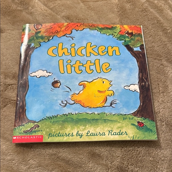 Scholastic | Other | Scholastic Chicken Little Book With Vibrant Colors ...